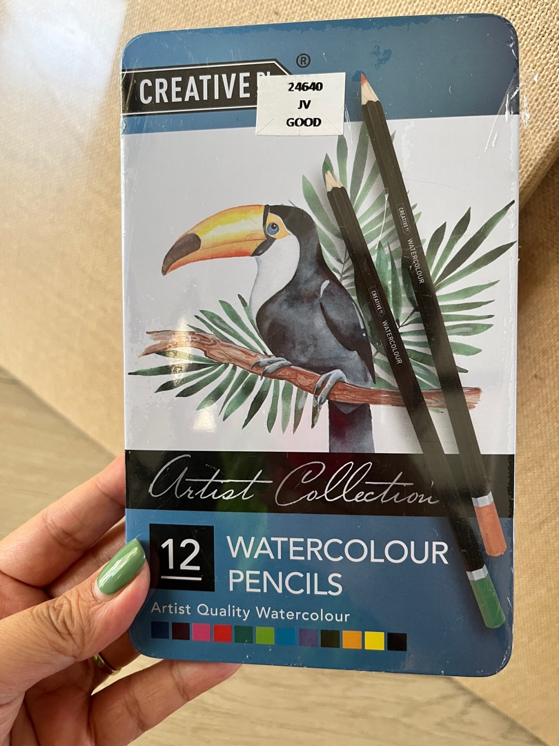 Creative PL (Aldi Australia) 12pc Watercolor Pencils, Hobbies & Toys ...