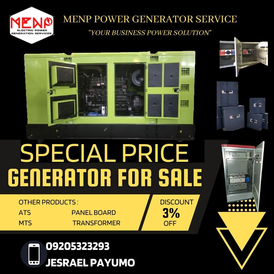 CUMMINS ENGINE POWER GENERATOR 20 KVA - 3,000 KVA, Commercial ...