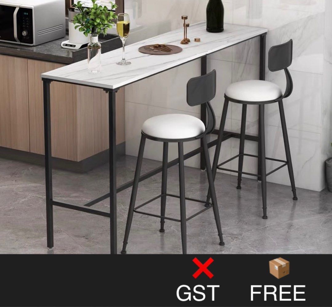 Customise High Bar Table ️ Breakfast Dining Table Kitchen Prep Pantry ...