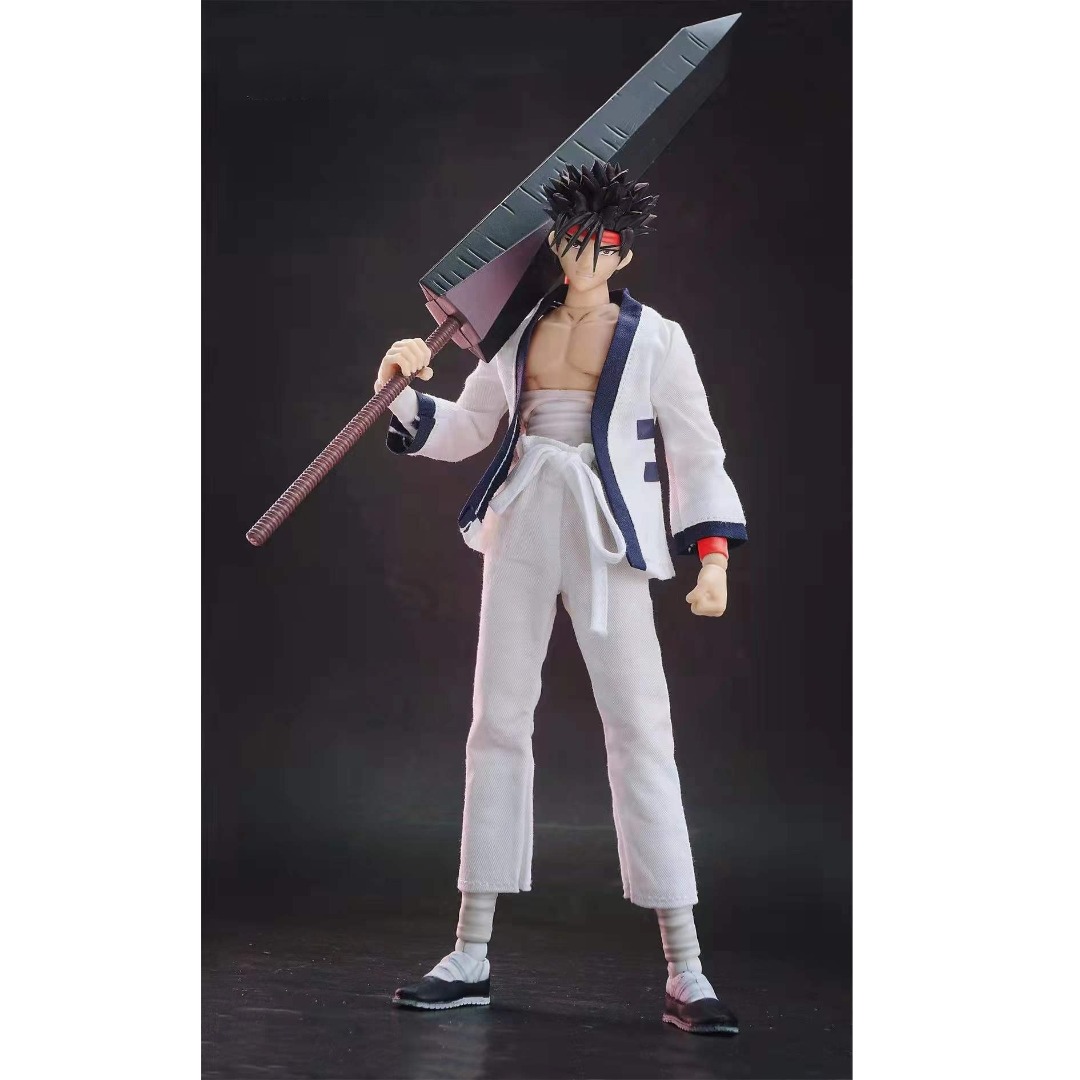 Dasin GT model Rurouni Kenshin Sagara Sanosuke 6 inch Action Figure ...