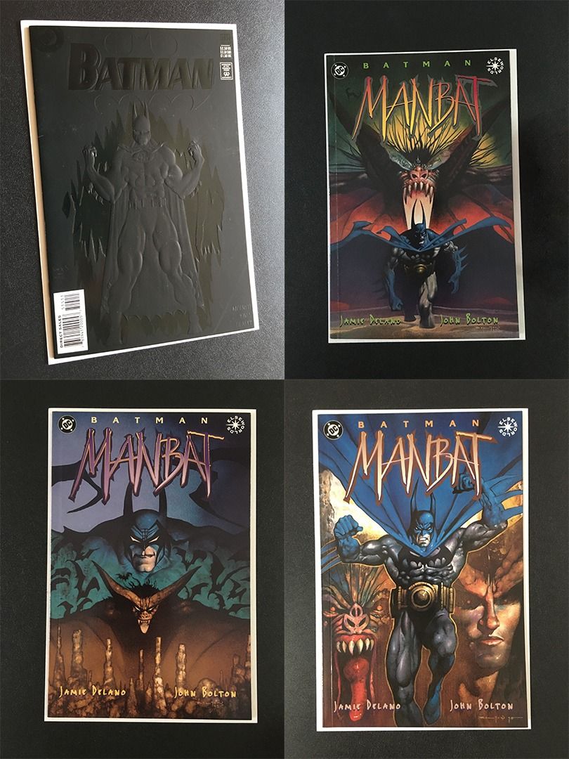 DC comics: Action Comics, Aztek: The Ultimate Man, Batman, Manbat ...