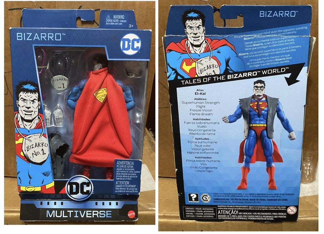 Read listing for pricing . DC multiverse Bizarro . Flash & Atom ...