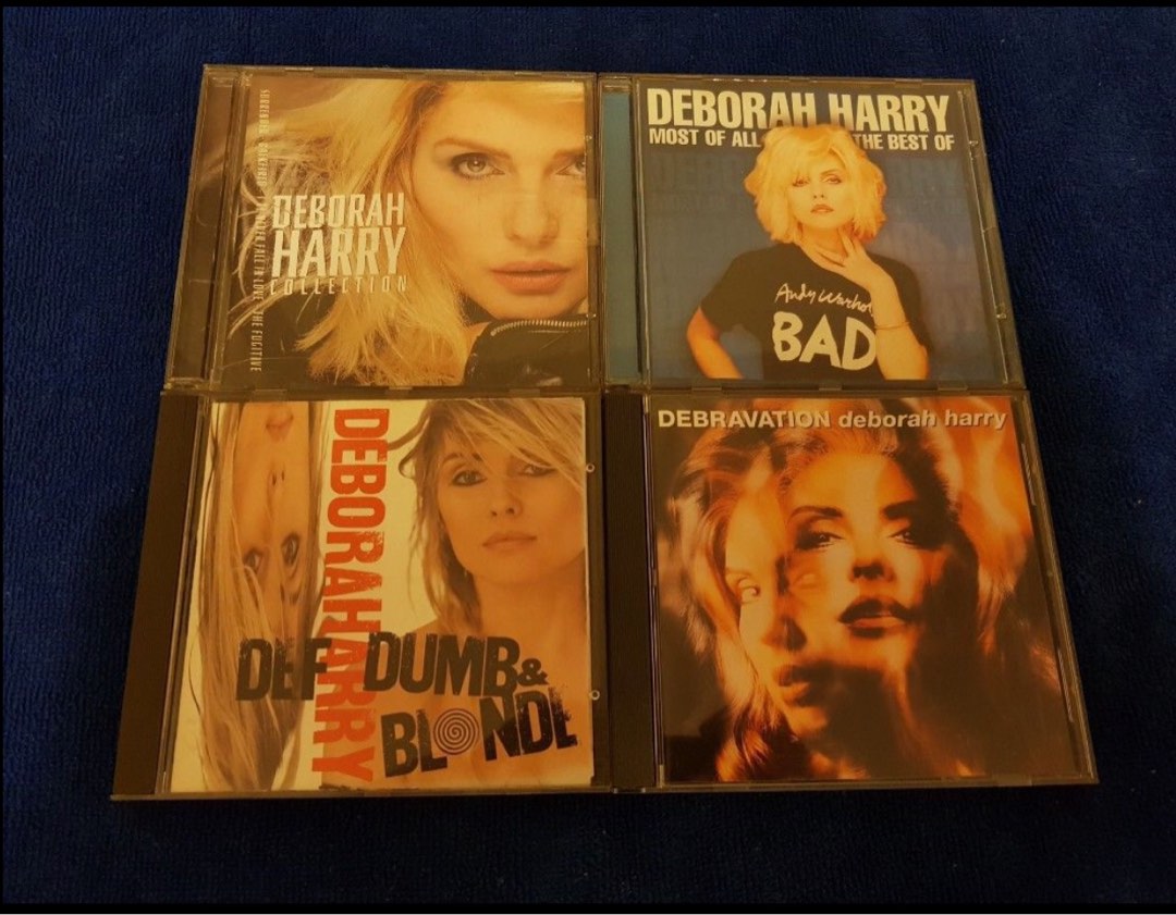 Deborah Harry Retro 1980s Studio & Best Collection Albums CD Set ...