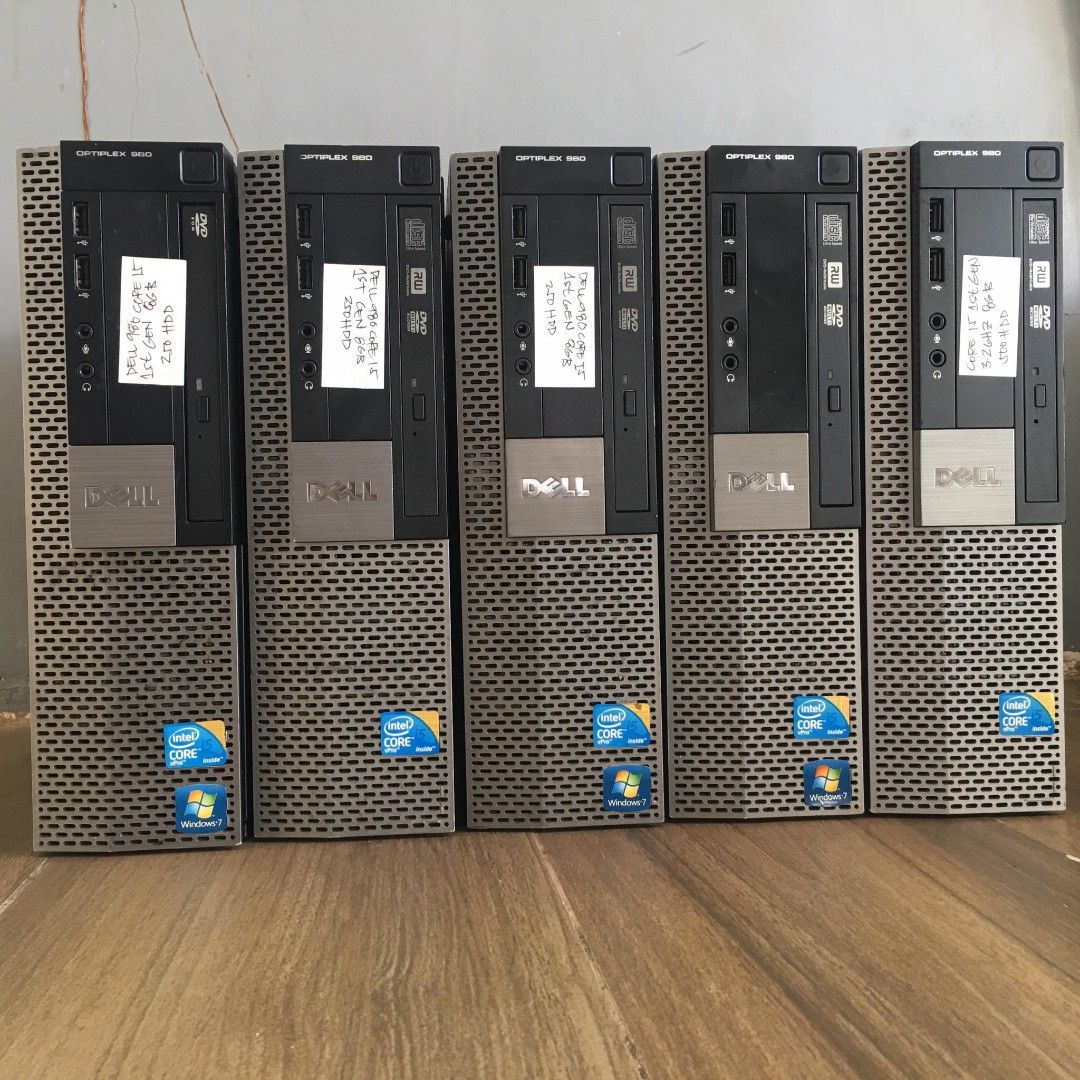 DELL OPTIPLEX 980 Core i5 1st Gen. 8GB DDR3 250GB HDD 2,899.00 ...