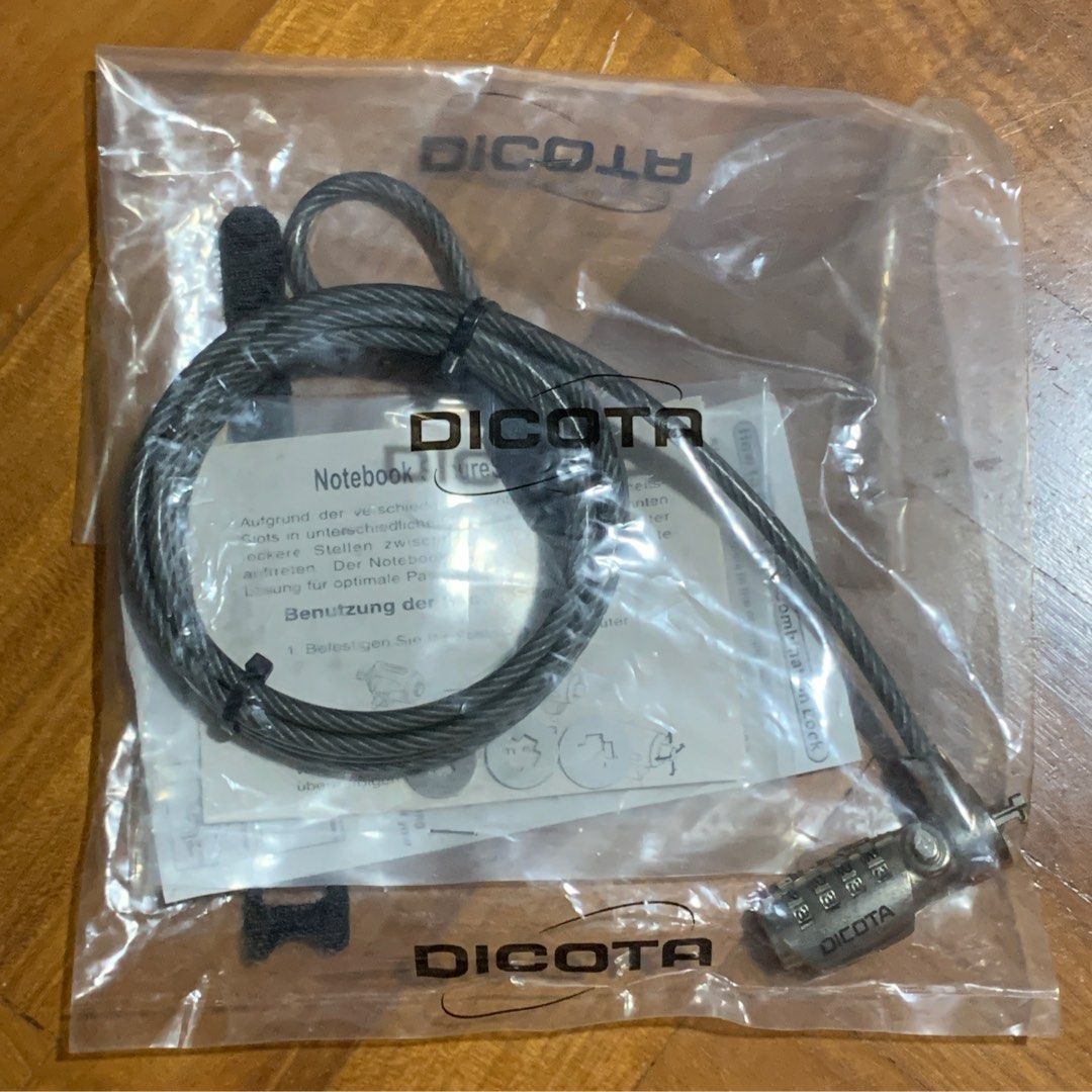 Dicota Kensington lock for laptop, Computers & Tech, Parts ...