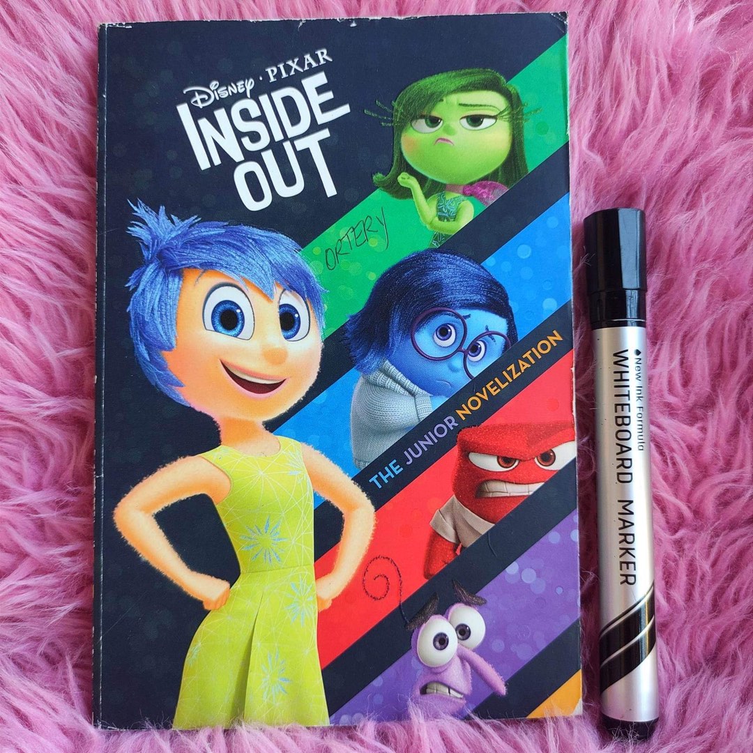 Disney Inside Out - Junior Novelization, Hobbies & Toys, Books ...