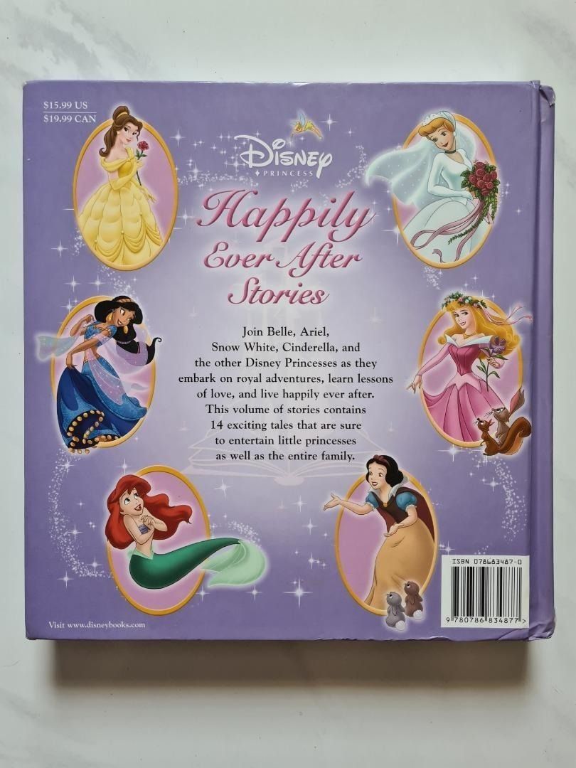 Disney Princess Happily Ever After Stories , Disney Storyland Treasury ...
