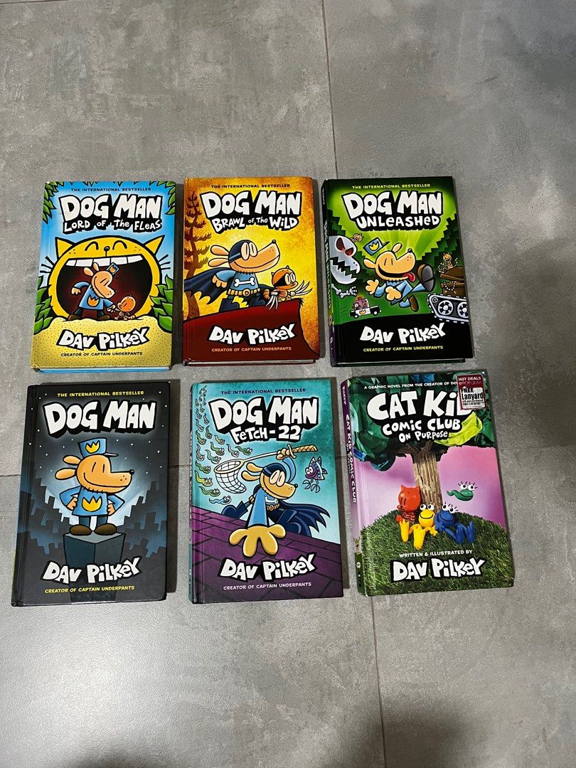 Dog Man and Cat Kid comics, Hobbies & Toys, Books & Magazines, Comics ...