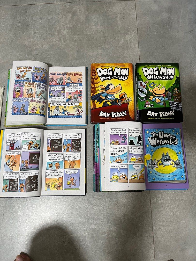 Dog Man and Cat Kid comics, Hobbies & Toys, Books & Magazines, Comics ...