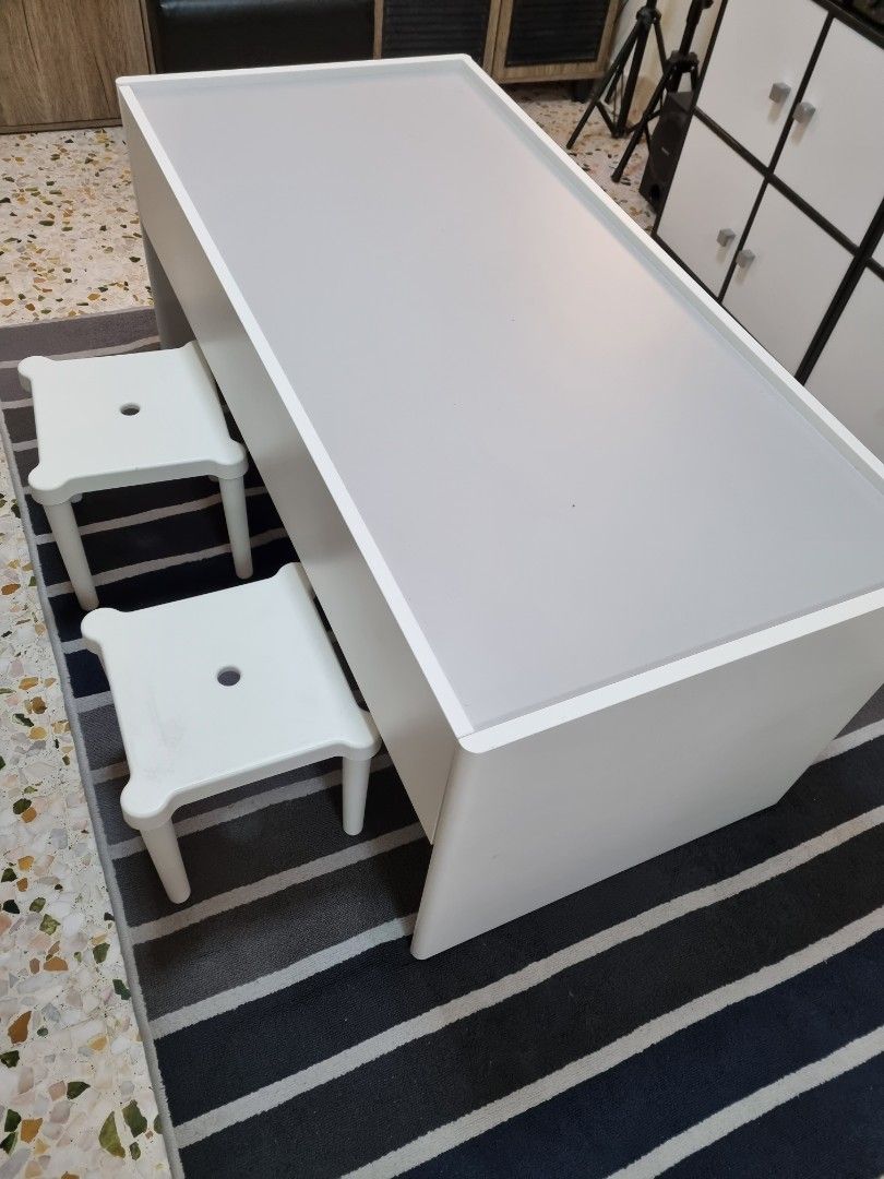 Dundra Ikea Activity Table and Storage, Furniture & Home Living ...
