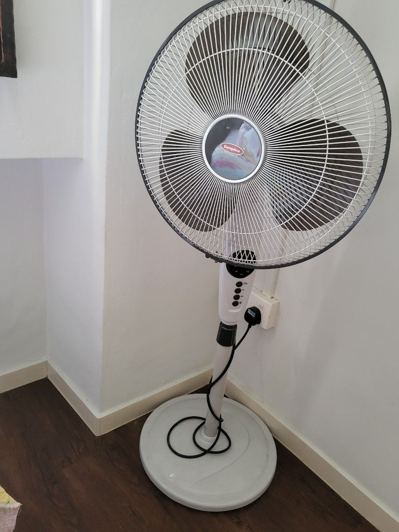 EuropAce Fan with working remote control, Furniture & Home Living ...