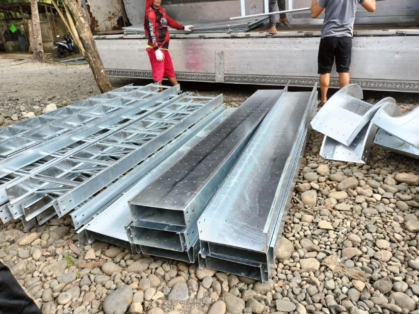 Electrical Cable Ladder type, Elbow and Tee, Commercial & Industrial ...