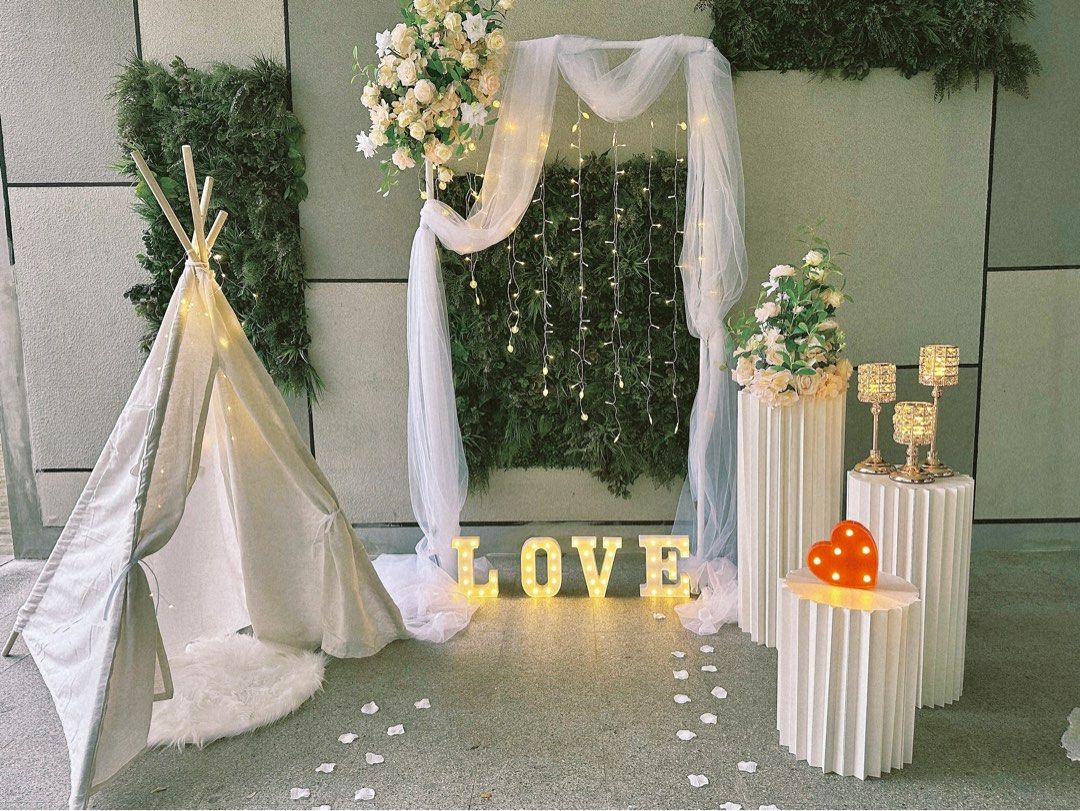 Event Deco setup (proposal/solemnisation/wedding/birthday), Lifestyle ...