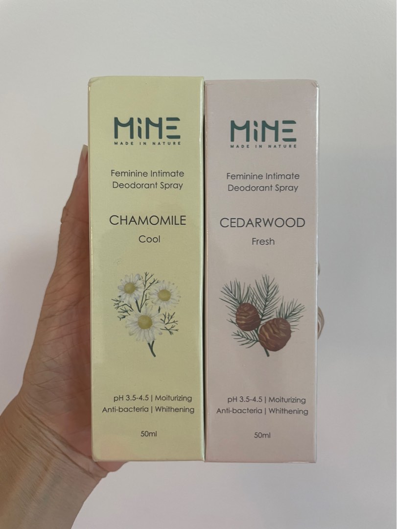 BNIB Feminine Intimate Deodorant Spray 50ml (Antibacterial ph 3.5 to 4. ...