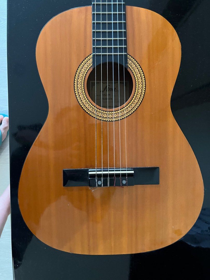 Fina Junior classical guitar, Hobbies & Toys, Music & Media, Musical ...