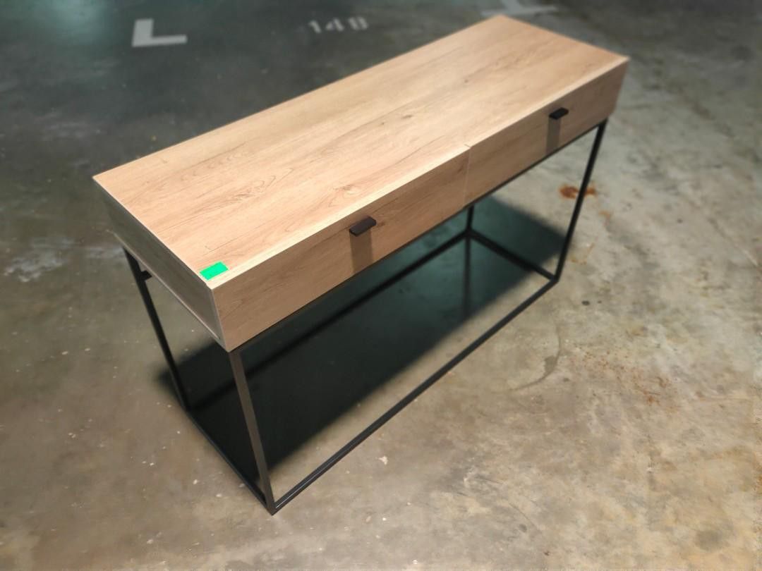 FIRE SALE - KRONICAL SCANDI Minimalist Hallway Console Table, Furniture ...