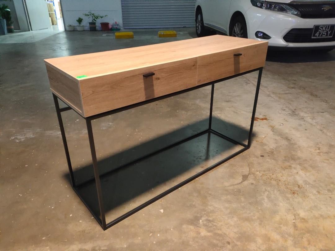 FIRE SALE - KRONICAL SCANDI Minimalist Hallway Console Table, Furniture ...