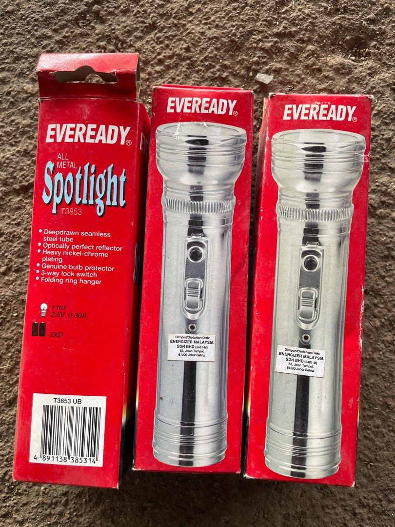 Flash light eveready, Hobbies & Toys, Collectibles & Memorabilia ...
