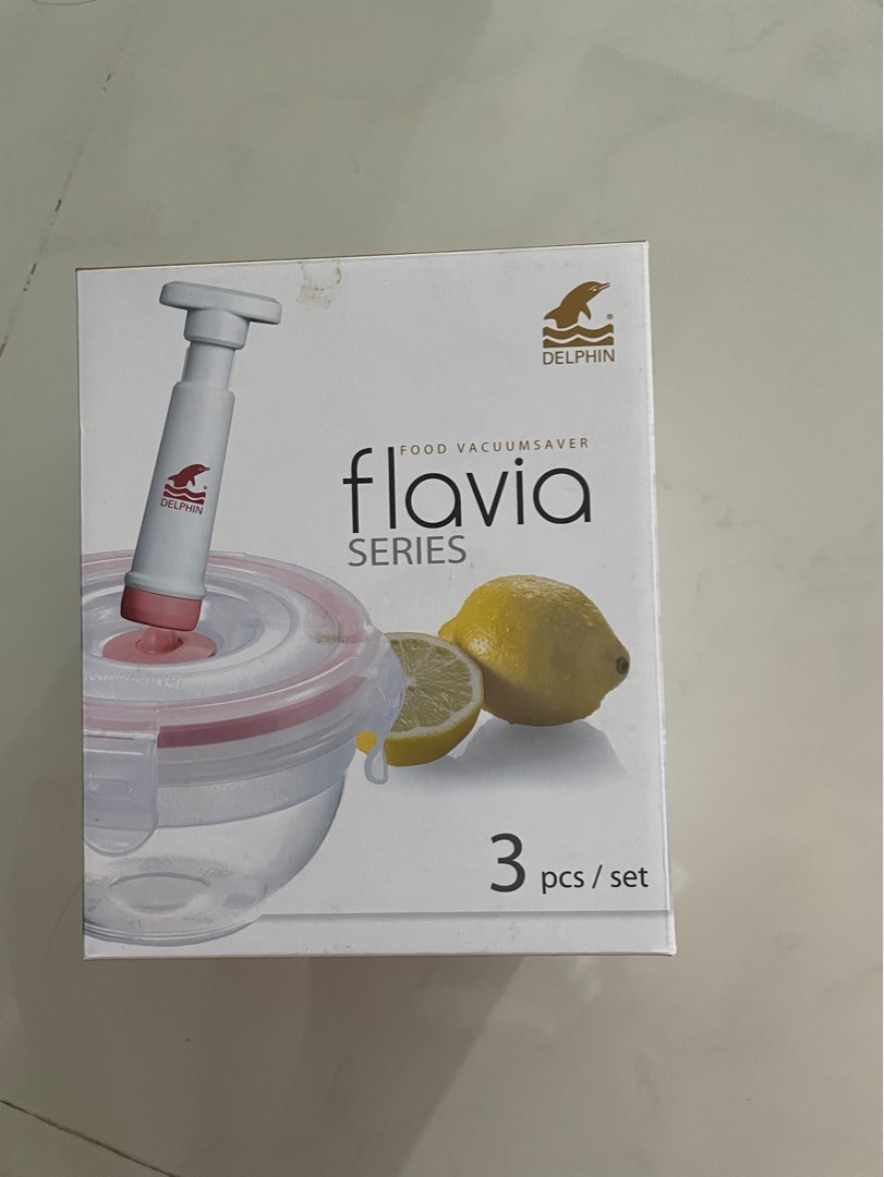 Flavia Food Vacuum Saver [3 bowls], Furniture & Home Living ...