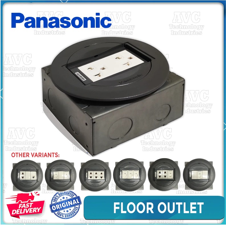 Floor outlets, Convenience Outlet, Aircon Outlet, OMNI, PANASONIC ...