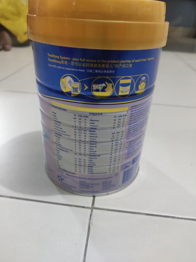 Friso Gold Stage 4, Babies & Kids, Nursing & Feeding, Weaning & Toddler ...