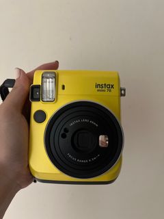 Fujifilm Instax Mini 70 (Yellow), Photography, Cameras on Carousell