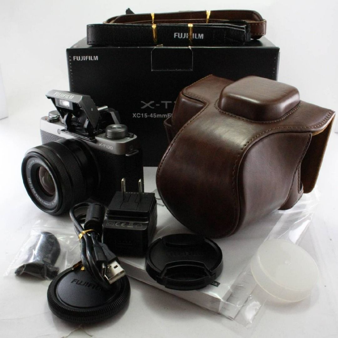 FUJIFILM Mirrorless SLR X-T100, 攝影器材, 相機 - Carousell
