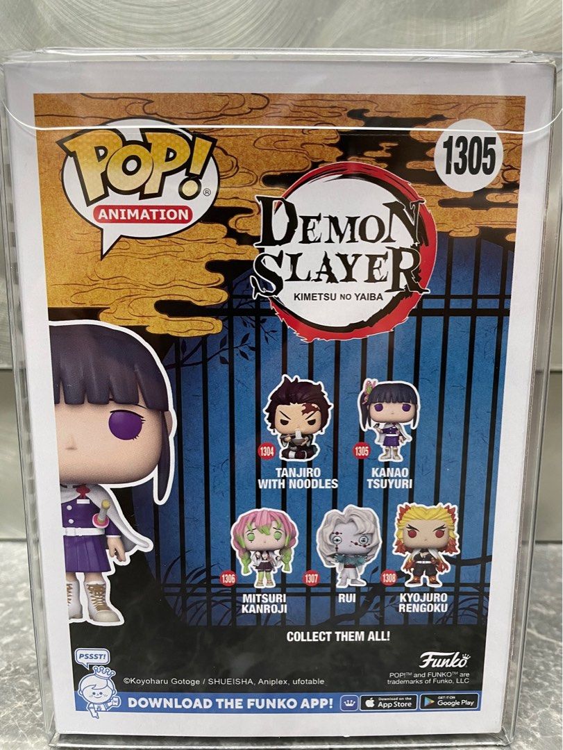 Funko Pop - 1305 - Demon Slayer - Kanao Tsuyuri (Middle East Comic Con ...