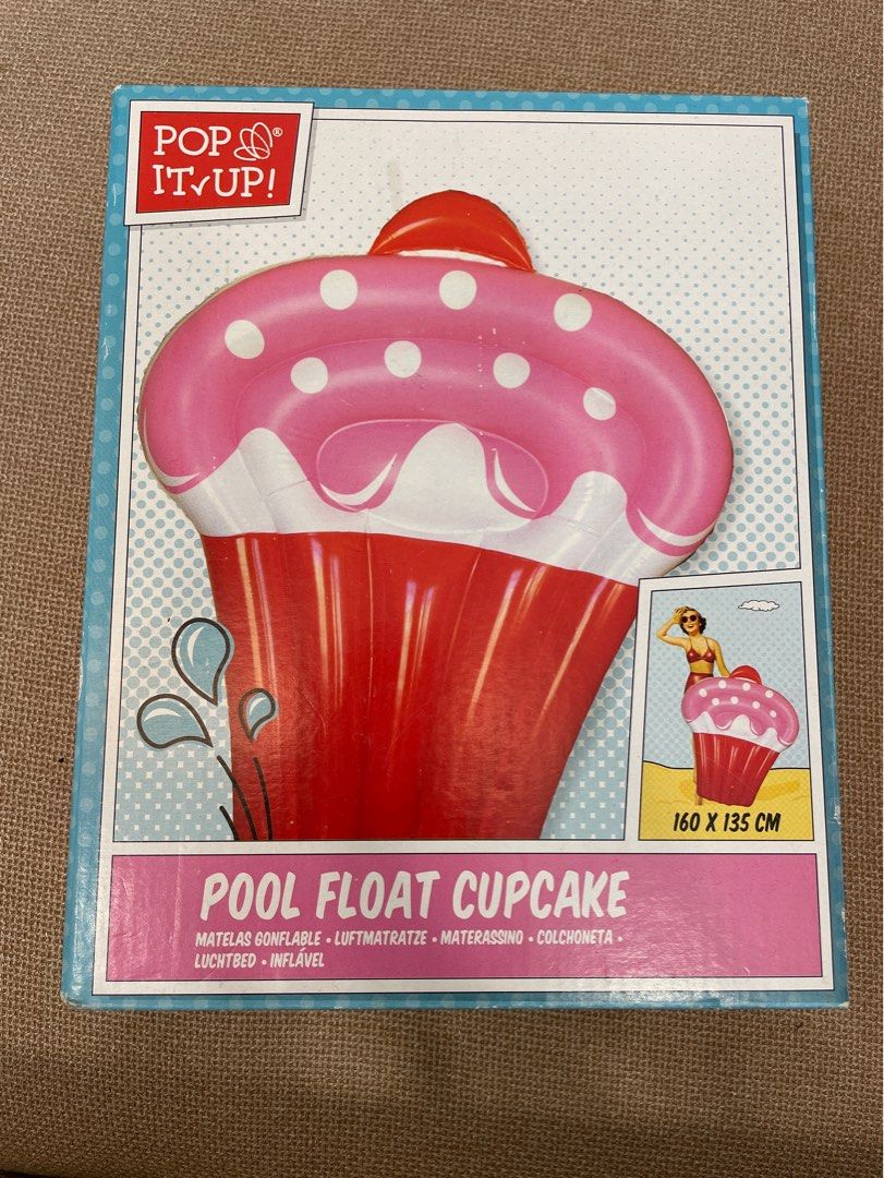 Giant Cupcake Float, Hobbies & Toys, Toys & Games on Carousell