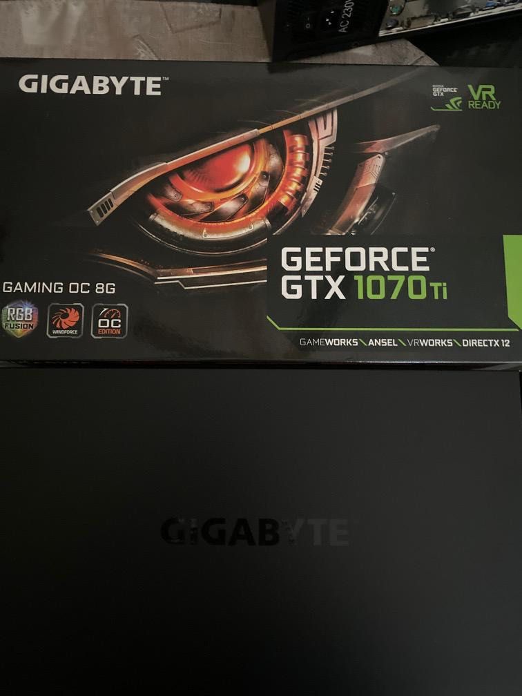 Gigabyte Gaming GTX 1070Ti 8GB OC Edition, Computers & Tech, Parts ...