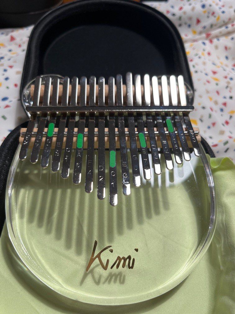 Glass Kalimba, Hobbies & Toys, Music & Media, Musical Instruments on ...