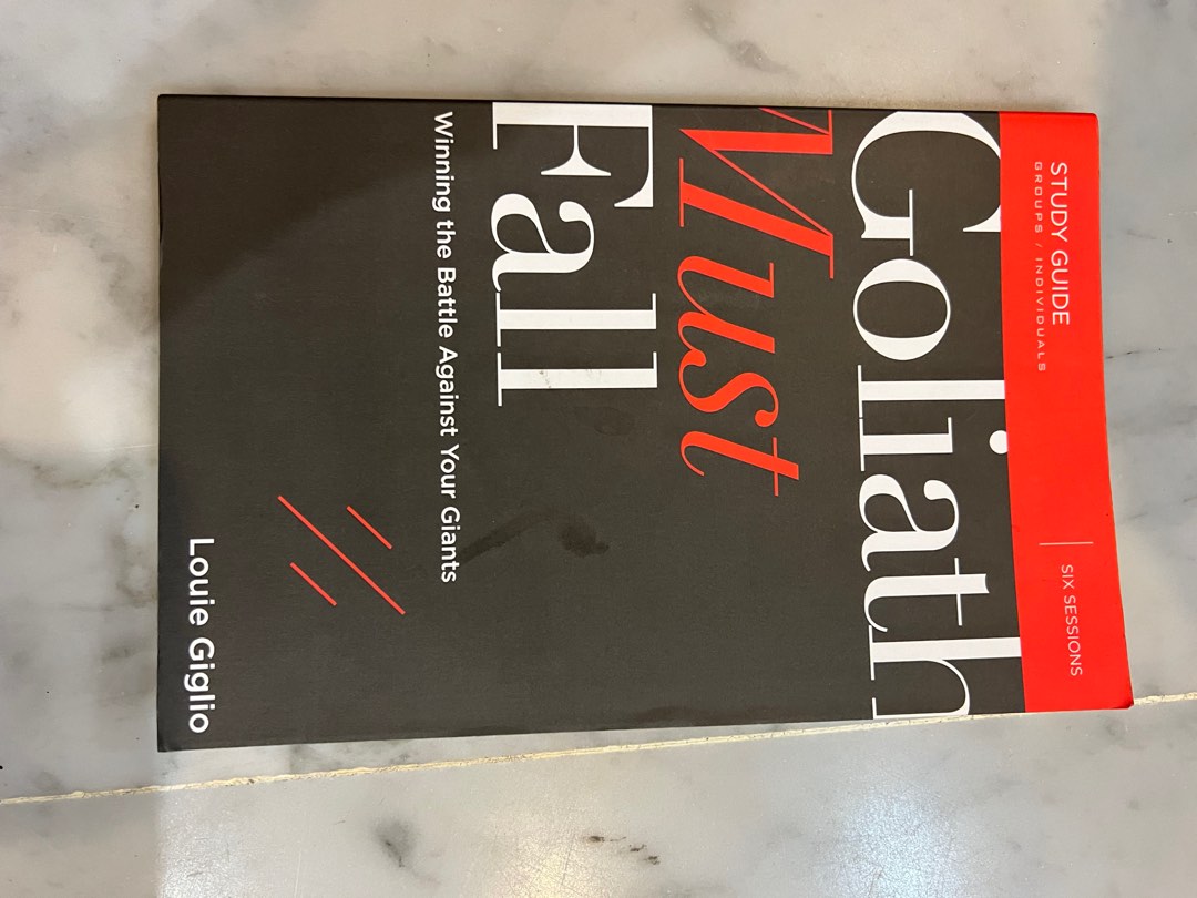 Goliath Must Fall, Hobbies & Toys, Books & Magazines, Fiction & Non ...