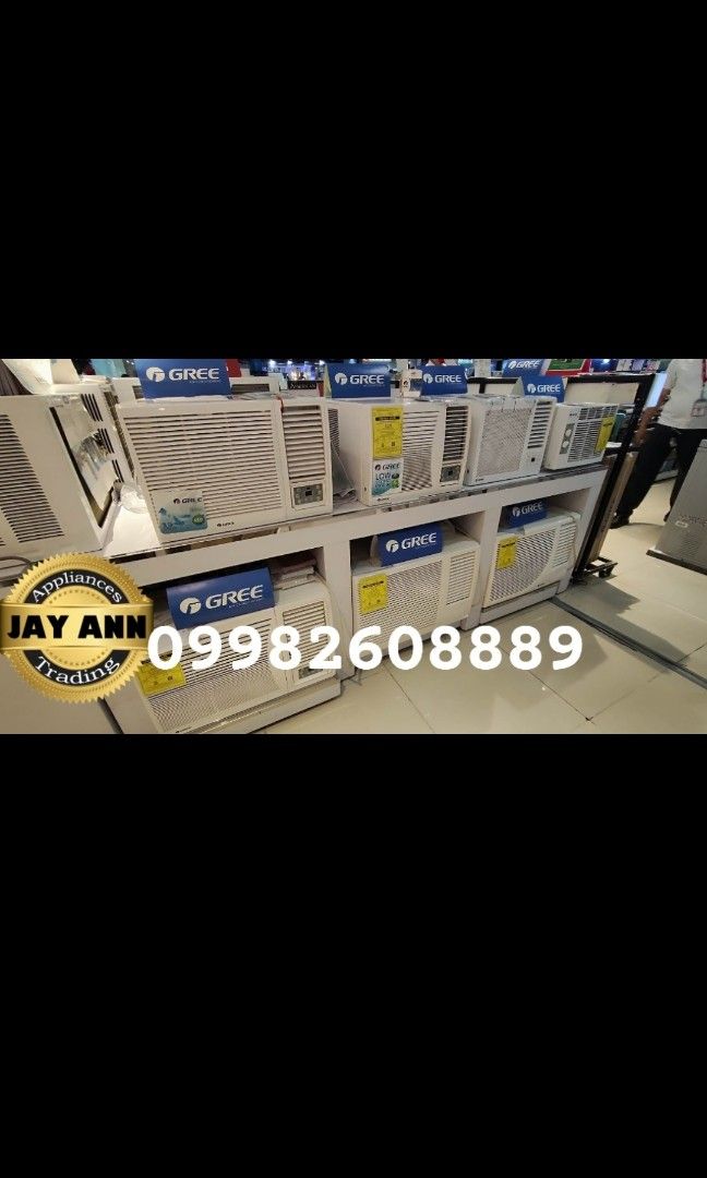 GREE WINDOW TYPE AIRCON INVERTER, TV & Home Appliances, Air ...