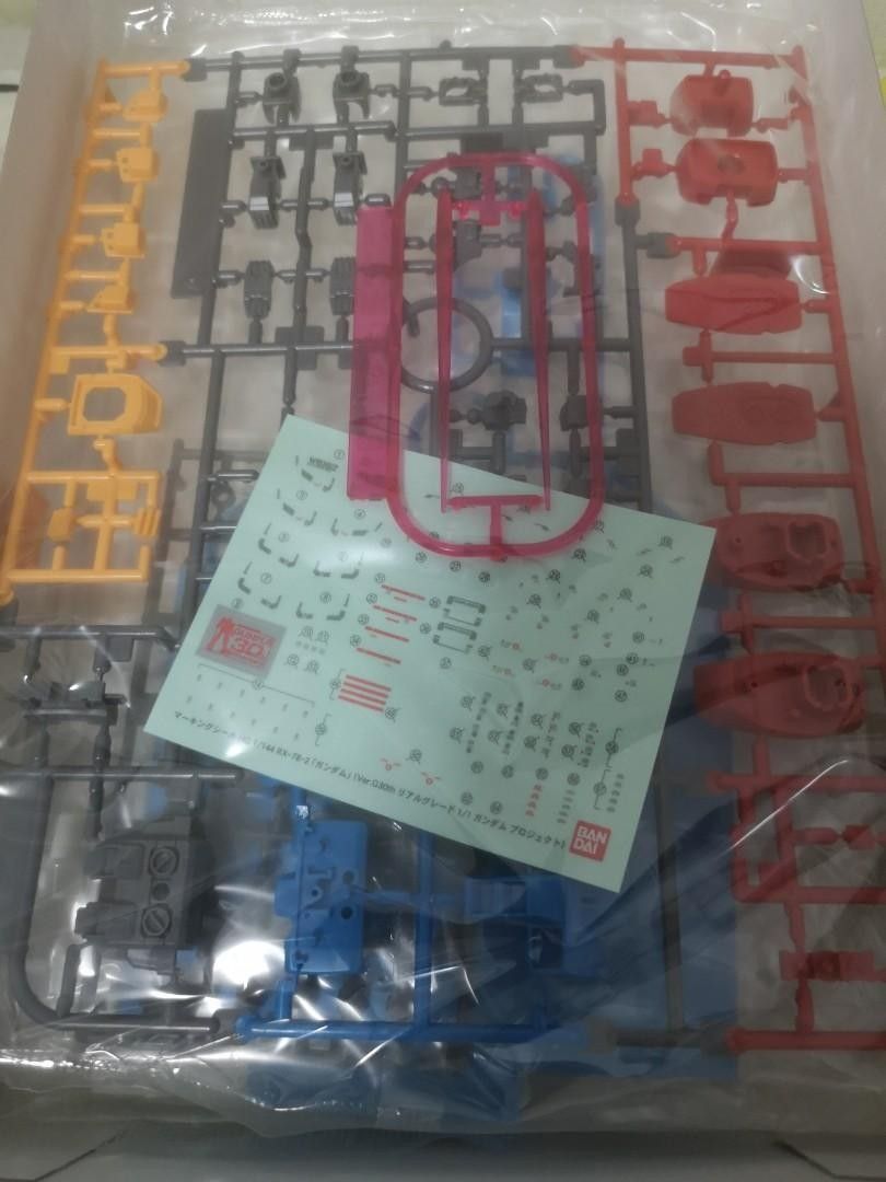 Gundam project Model kit Gunpla Mobile suit Gundam RX-78-2 High grade ...