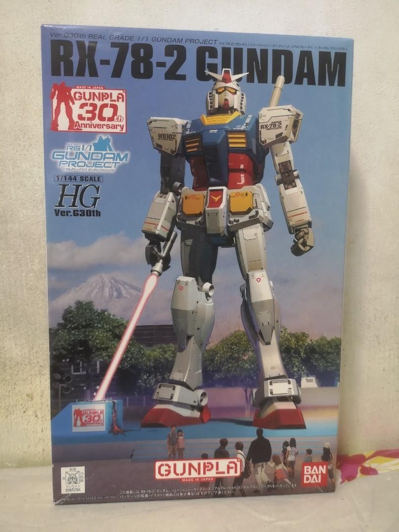 Gundam project Model kit Gunpla Mobile suit Gundam RX-78-2 High grade ...