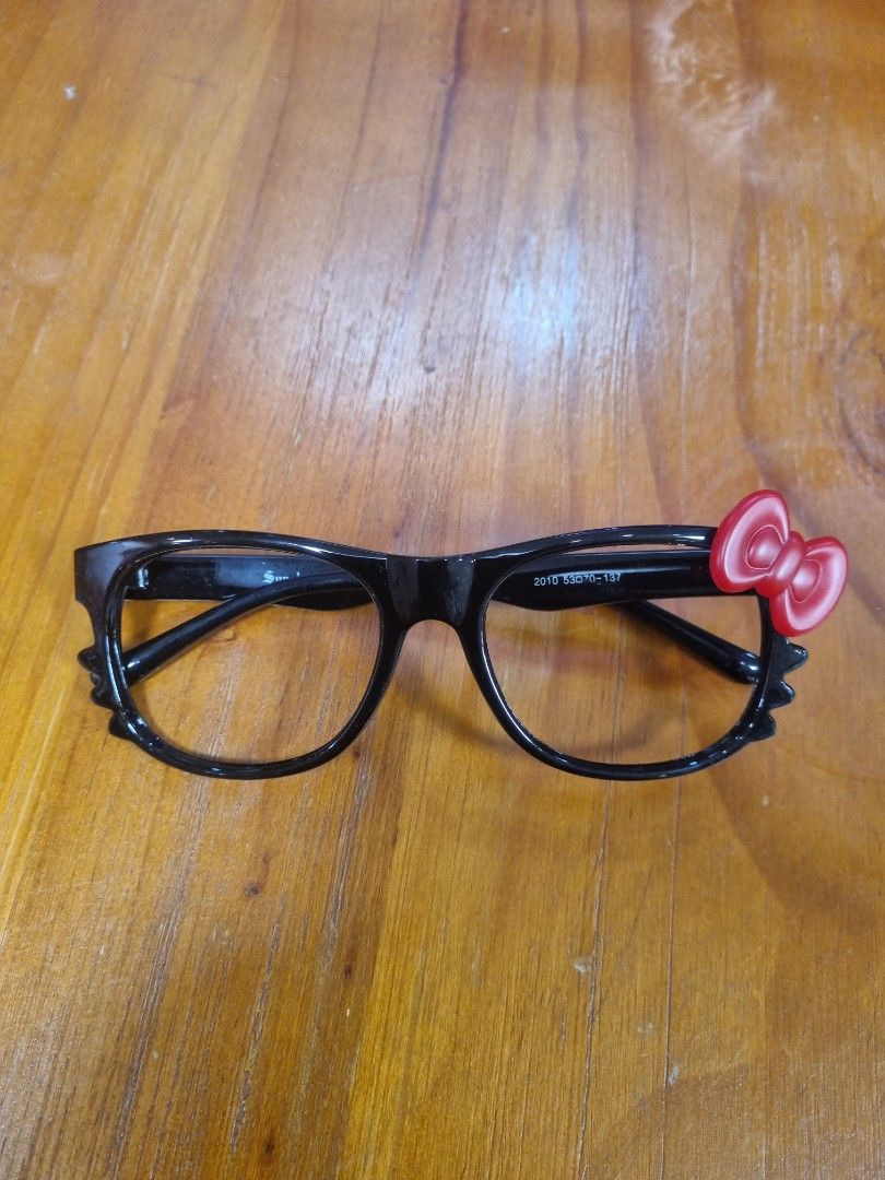 Hello Kitty spectacle frame eyewear glasses, Women's Fashion, Watches ...