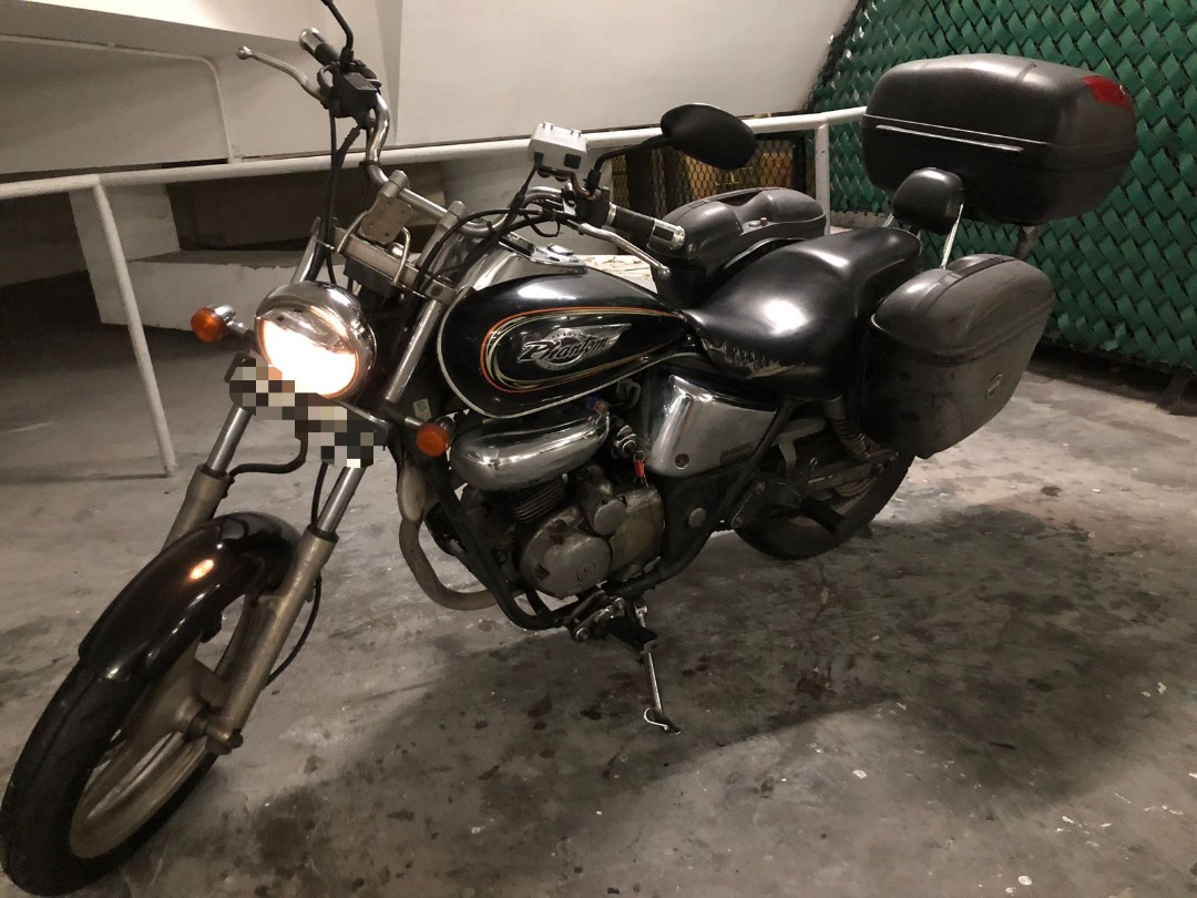HONDA PHANTOM TA200 - black, Motorcycles, Motorcycles for Sale, Class ...