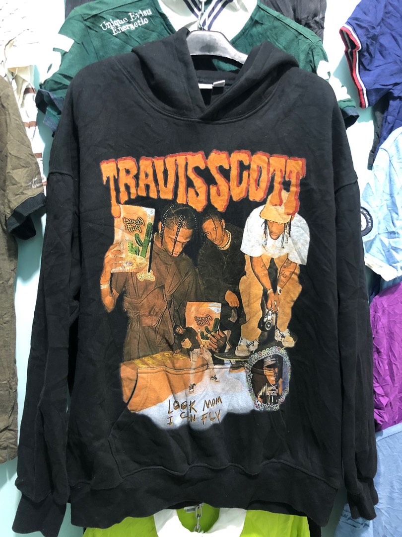 HOODIE TRAVIS SCOTT VINTAGE LEGIT RARE COMPLETE TAGS, Men's Fashion ...