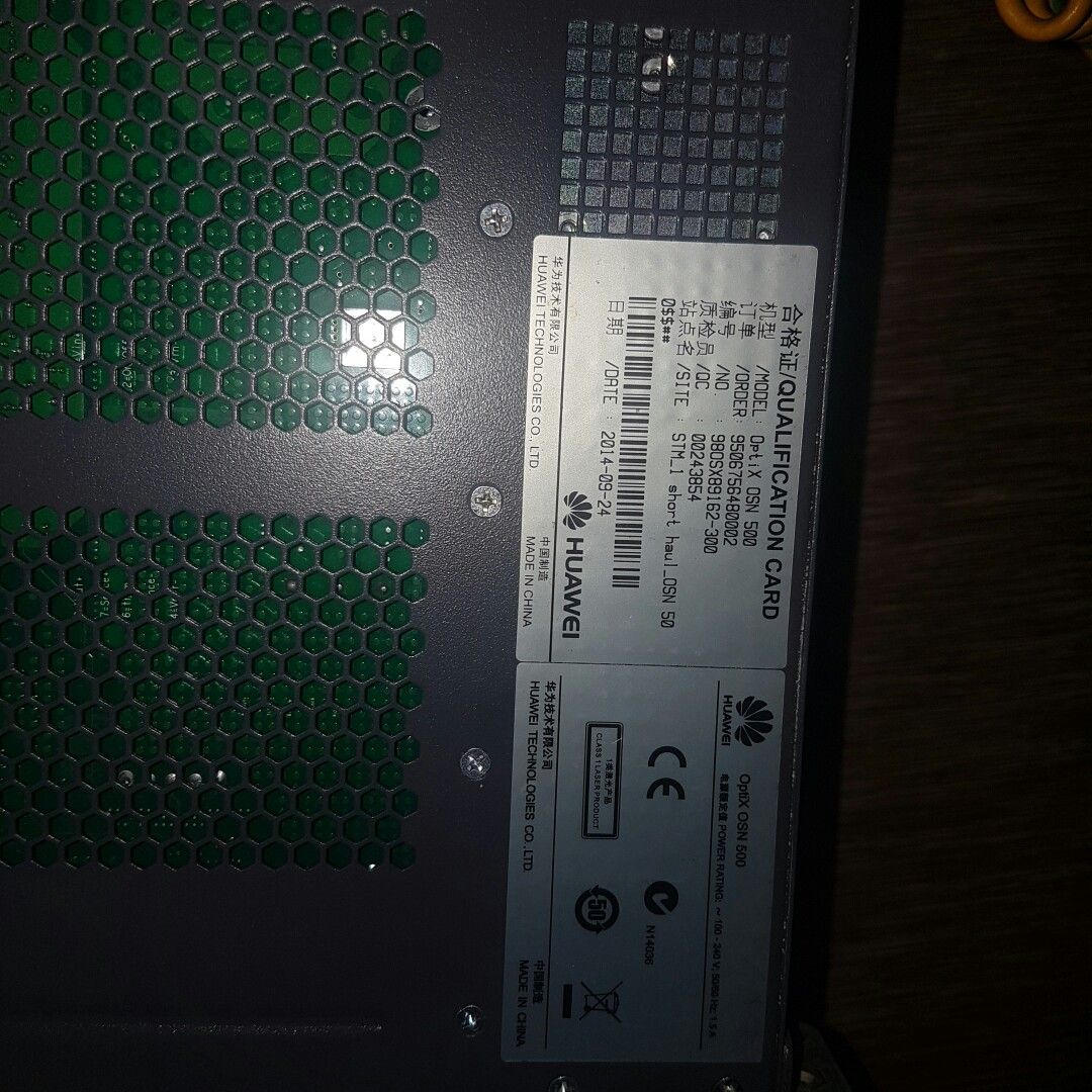 huawei optix osn 500, Computers & Tech, Office & Business Technology on ...