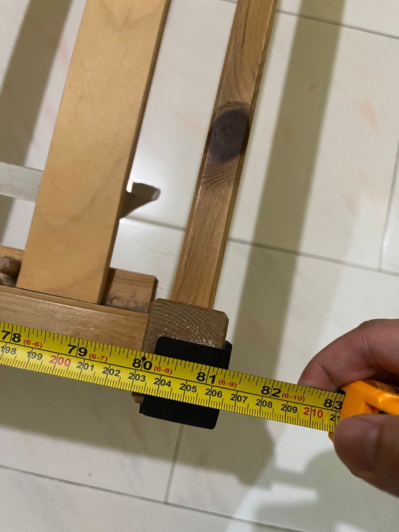 IKEA FJELLSE Single Bed Frame-pine wood-200x90cm with Base, Furniture ...