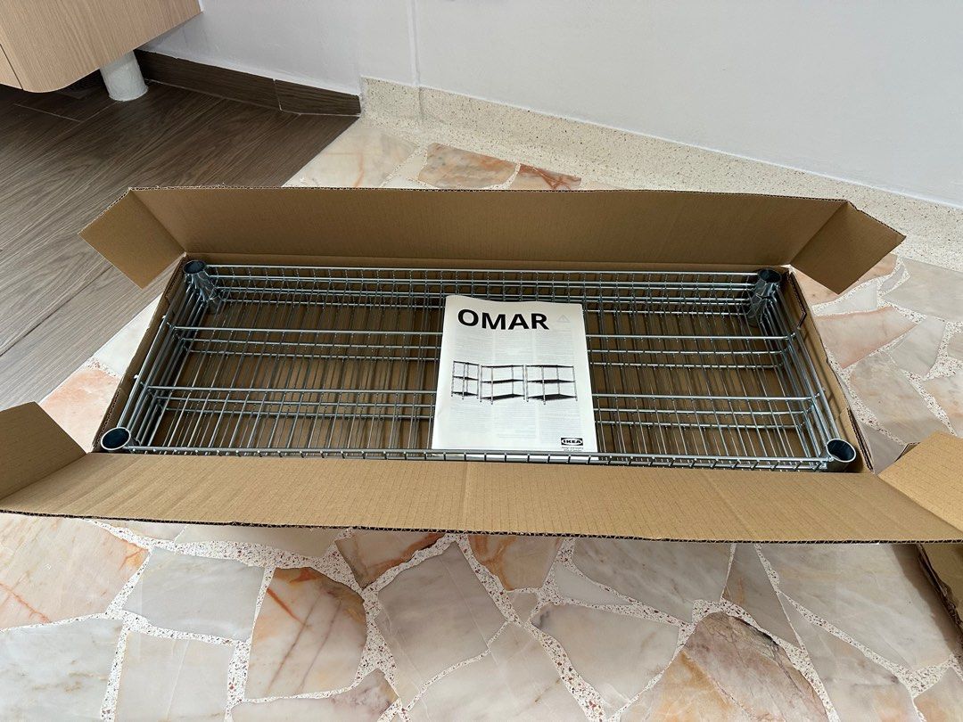 IKEA Omar Shelf Racks, Furniture & Home Living, Furniture, Shelves ...