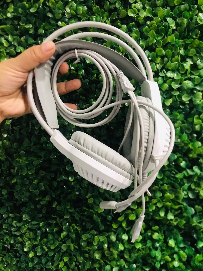 Inplay H20 RGB Headset Dual Jack White on Carousell