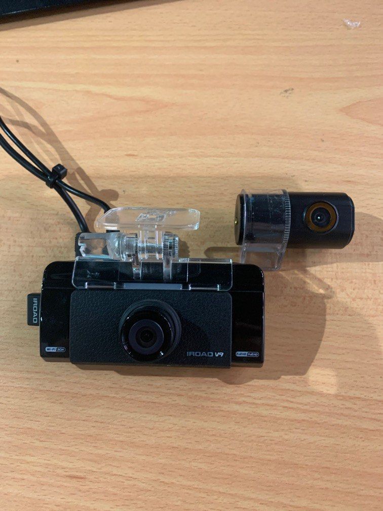 IROAD v9 front and back, Car Accessories, Accessories on Carousell