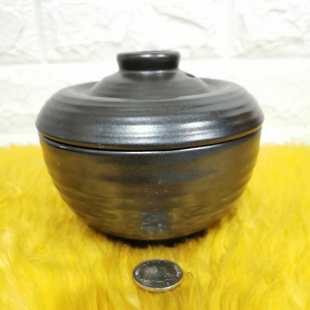 Japan easy microwaveable clay pot rice bowl, Furniture & Home Living ...