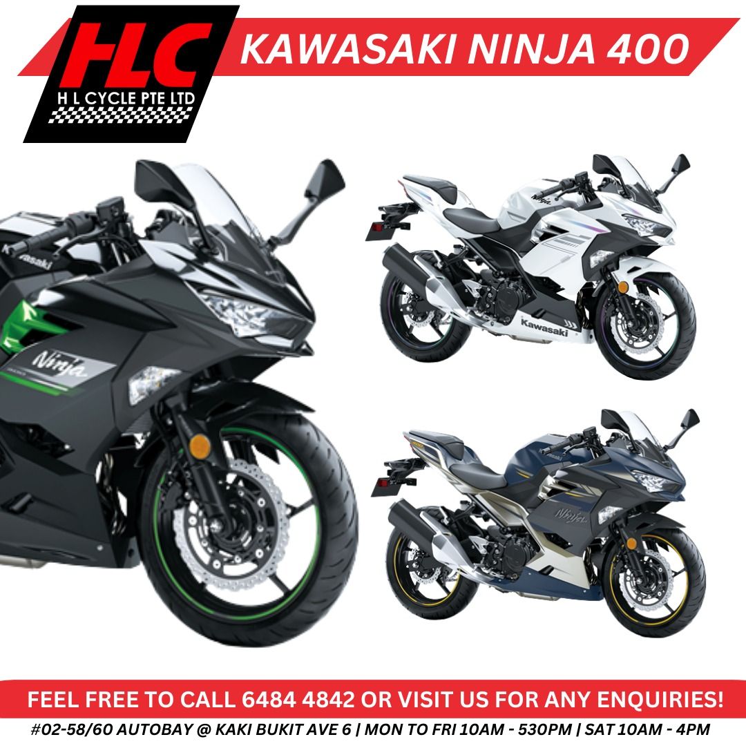 KAWASAKI NINJA 400 | R3 | YAMAHA XMAX 300 | YAMAHA MT03 | YAMAHA R3 ...