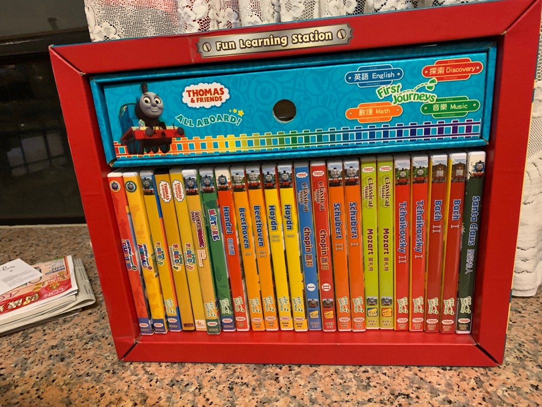 Kids learning tools : Thomas & Friends DVDs and books, 興趣及遊戲, 音樂樂器 & 配件 ...