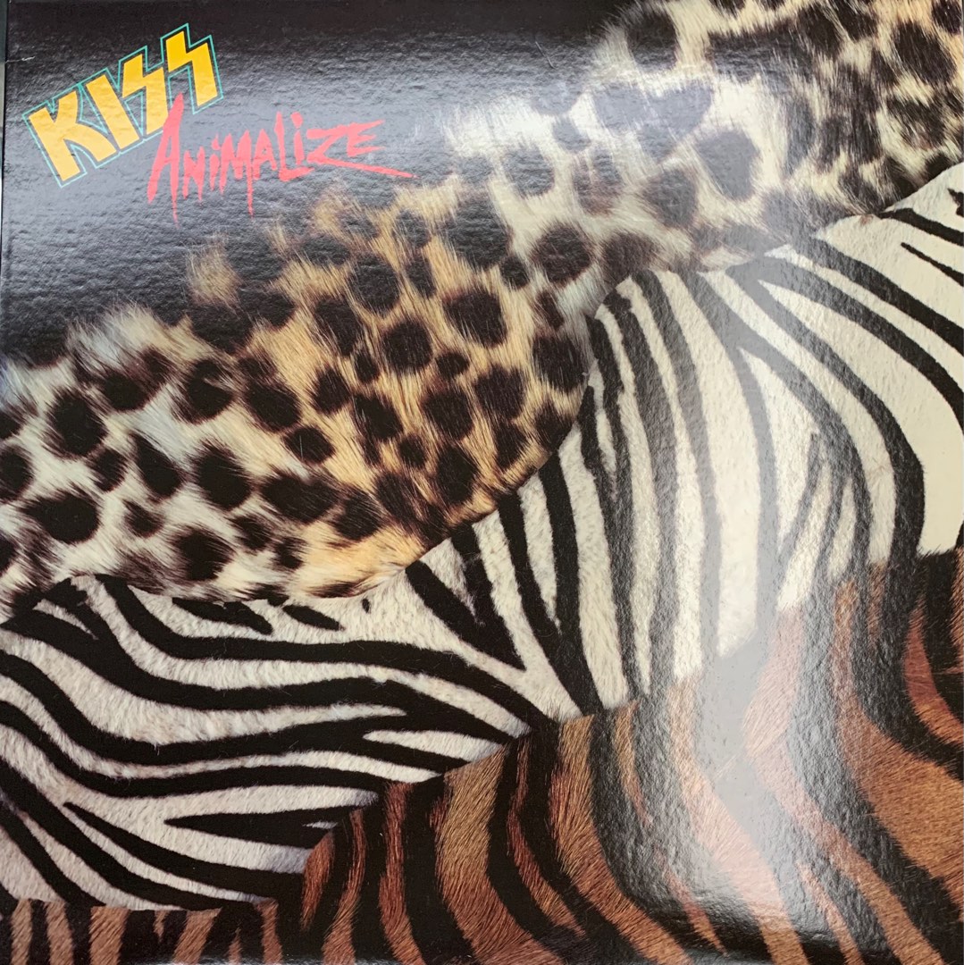 Kiss Animalize Vinyl, Hobbies & Toys, Music & Media, Vinyls on Carousell