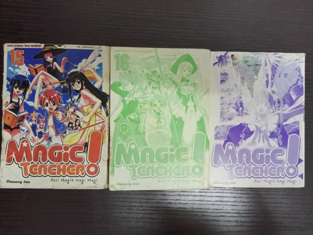 Komik Magic Teacher! Vol 15, 16 & 27 Comic, Hobbies & Toys, Books ...
