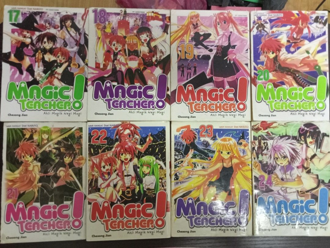 Komik Magic Teacher! Vol 1 - Vol 24 Comic, Hobbies & Toys, Books ...