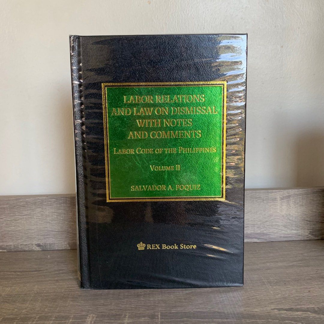 LABOR Salvador A. Poquiz 2018 Edition Labor Relations and Law on ...
